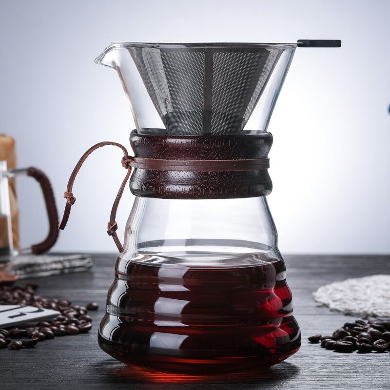 glass coffee dipper