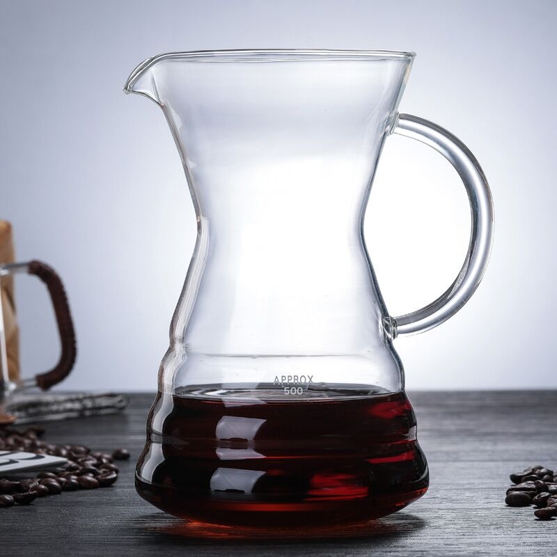 glass coffee dipper